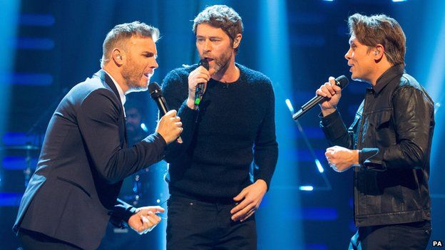 Take That joke tops poll of Christmas Cracker funnies - BBC News