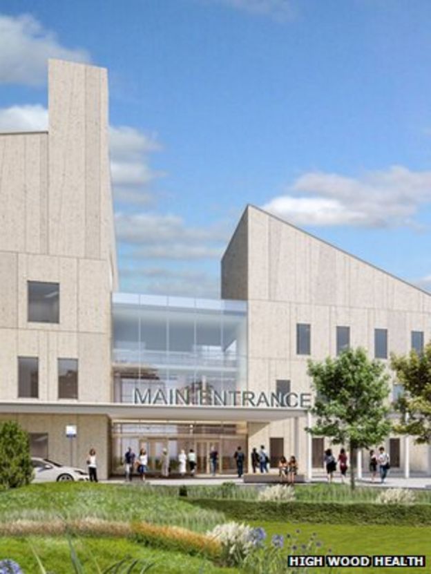 Dumfries hospital project gains approval - BBC News