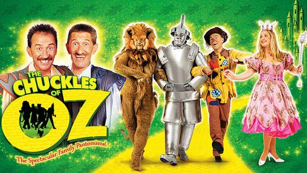 Pantomime stars: It's a good feeling when kids are booing at you - BBC News