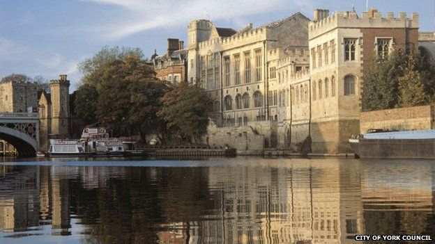 Plan to transform York's Guildhall complex approved - BBC News