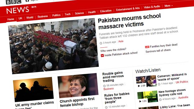The latest on BBC News's new responsive site - BBC News