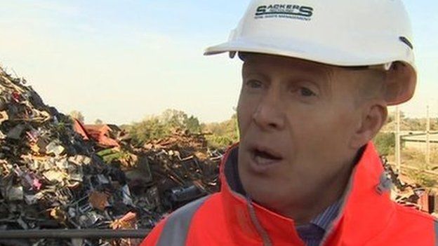 Inquiry begins into WW2 bombs at Great Blakenham recycling site - BBC News