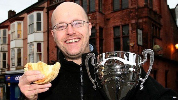 World Pie Eating Championships: Humble pie for Wigan chef after pie mix ...