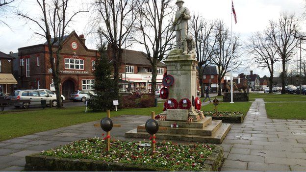 Warlingham Home Guard defends village green - BBC News