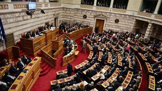 Greek presidential vote goes to third and final round - BBC News