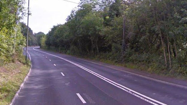 Pedestrian Mark Burgham hit by car on A472 dies - BBC News