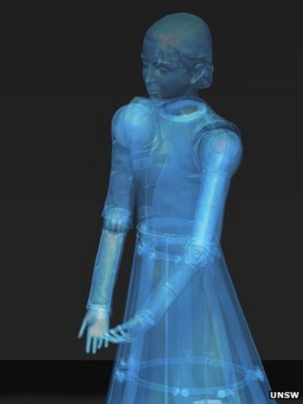 Artistic touch humanises Australia's androids - BBC News