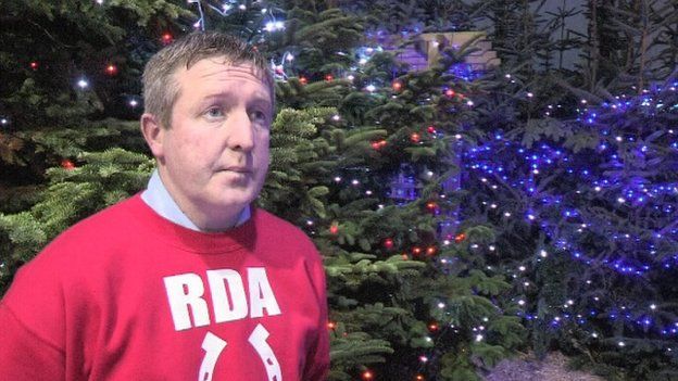 Billy Caldwell: Santa grotto helps Castlederg boy with epilepsy - BBC News