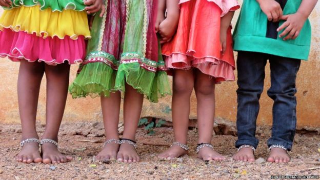 In Pictures: India through the eyes of its children - BBC News
