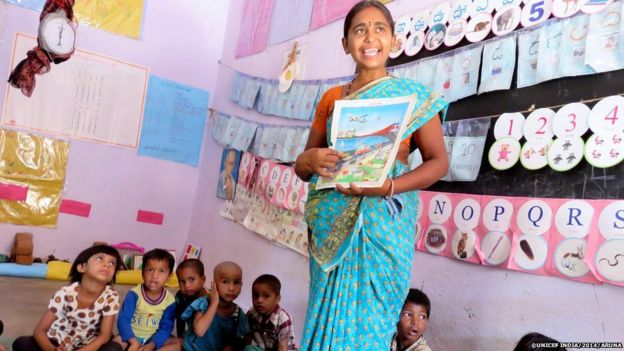 In Pictures: India through the eyes of its children - BBC News