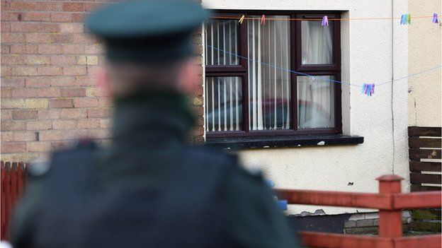 McClay Park, Omagh gun attack: Four men arrested - BBC News