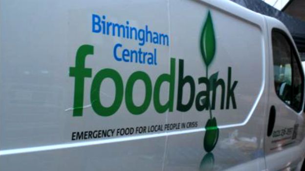 Stolen Birmingham food bank van found after appeal - BBC News