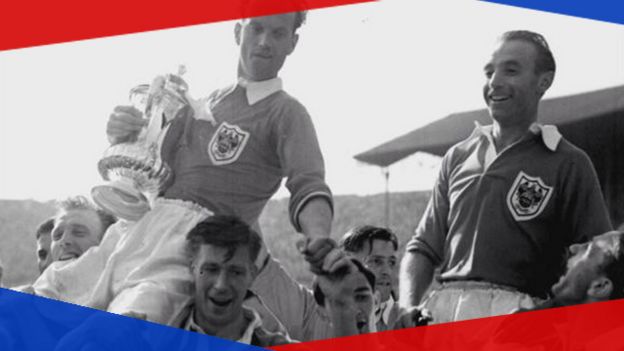 1953 FA Cup final hat-trick football sells for £5,250 - BBC News