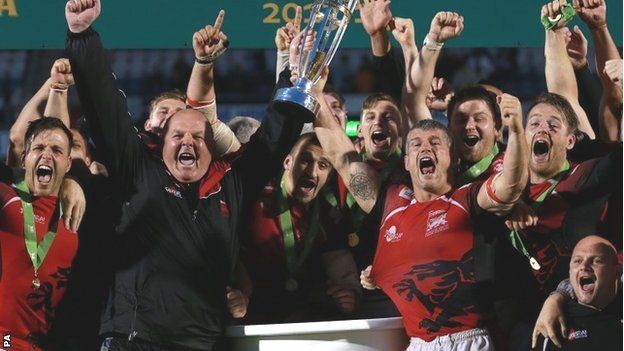 Bleddyn Phillips: London Welsh have relegation plan - BBC Sport