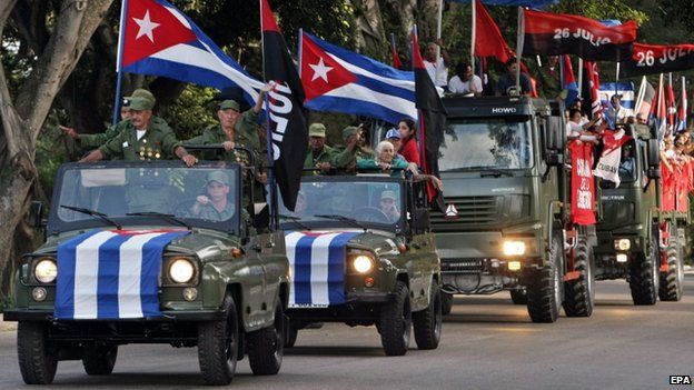 Cuba releases dozens of opposition activists - BBC News