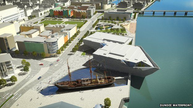 Names chosen for new waterfront streets in Dundee - BBC News
