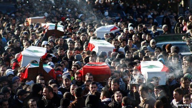 Lebanon prison raided over inmates' links to bombing - BBC News