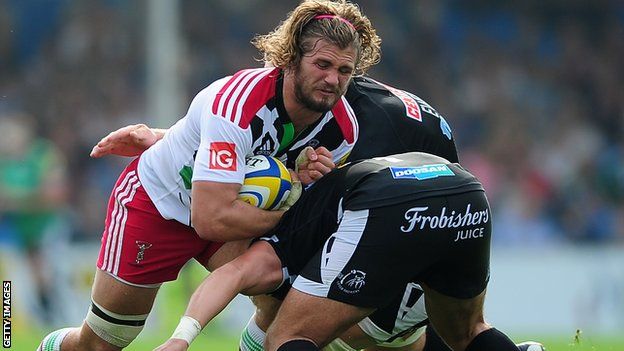 Luke Wallace: Harlequins back-row forward signs new deal - BBC Sport