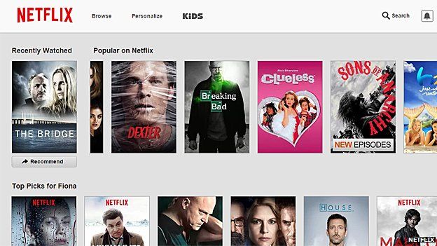 Demand for online content down under goes into overdrive - BBC News