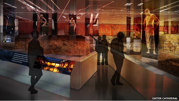 Excavation plans for Exeter's Roman Baths - BBC News