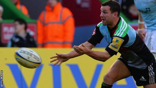 Karl Dickson: Harlequins scrum-half signs new deal - BBC Sport