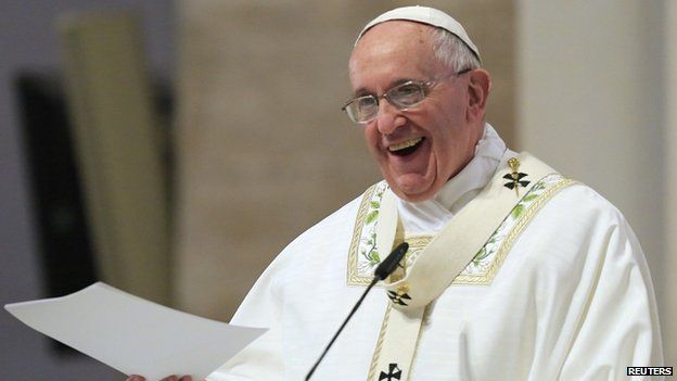 How world's press responded to 'the punching Pope' - BBC News