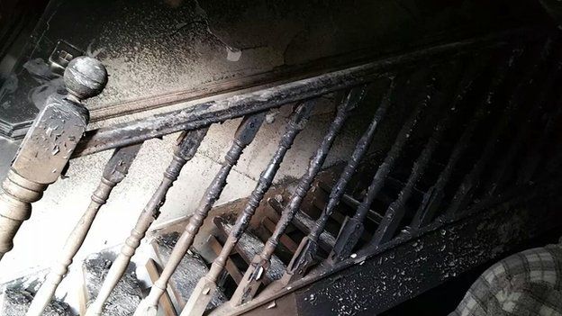 Limavady charity bungalow burned in arson attack - BBC News