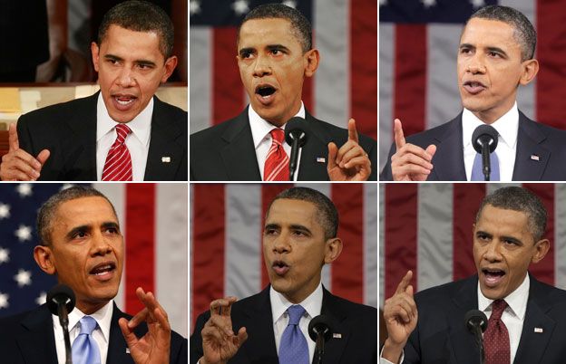 State of the Union: How Obama changed over six speeches - BBC News
