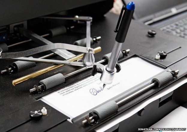 Who What Why Are Machine written Signatures Binding BBC News