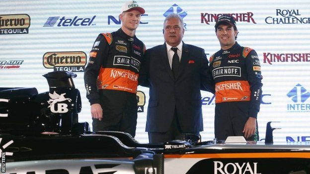 Force India: Podiums the target as wraps come off 2015 challenger - BBC ...
