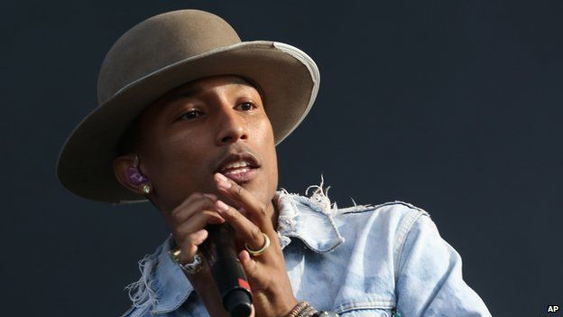 Pharrell is going to be in The Simpsons - BBC News