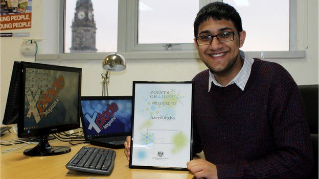 Prime Minister honours Xplode Magazine's Saeed Atcha - BBC News