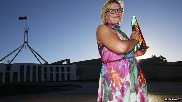 Australian of the Year award for campaigner Rosie Batty - BBC News