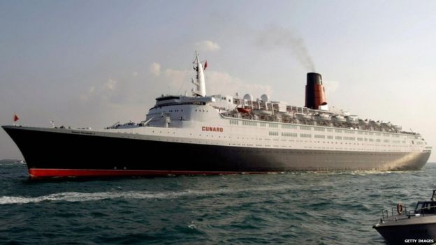 What do you do with an old ocean liner? - BBC News