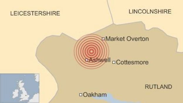 Ninth earthquake recorded in Rutland - BBC News