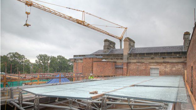 Attingham Park: National Trust house 'now watertight' - BBC News