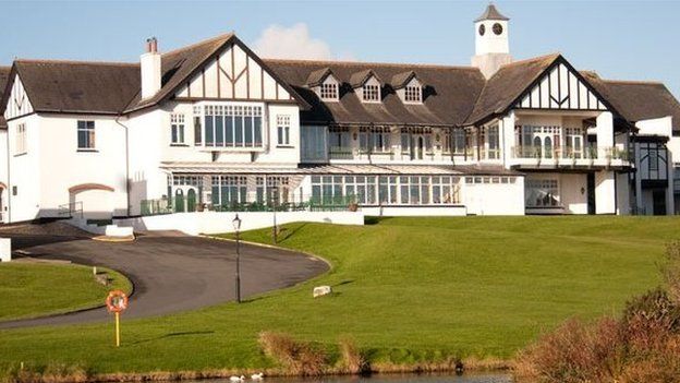 Mount Murray Hotel: Fire-hit Isle of Man venue to be refurbished - BBC News