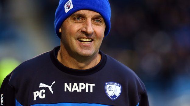 Paul Cook: Chesterfield manager extends contract - BBC Sport