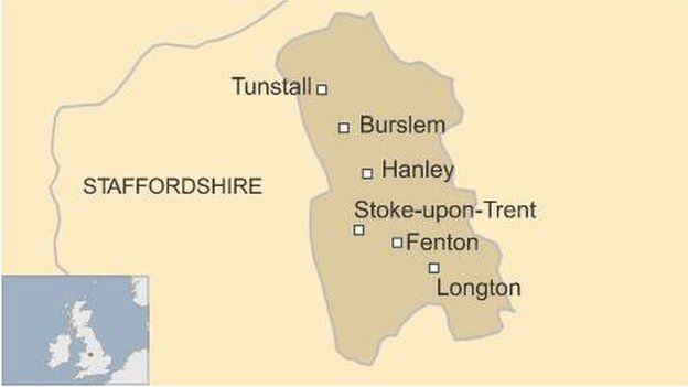 Why are Stoke-on-Trent's shops boarded up? - BBC News