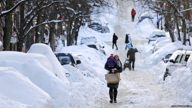 Photos of snow from across the globe - BBC Weather