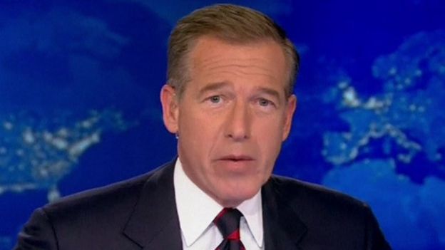 Brian Williams: NBC news anchor 'temporarily' steps down - BBC News