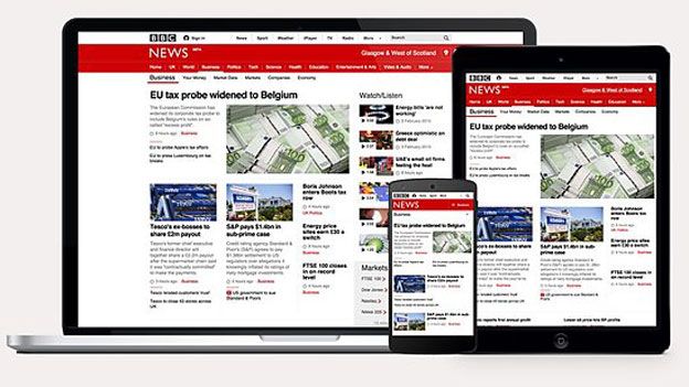 Update on new BBC News responsive site - BBC News