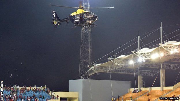 Equatorial Guinea-Ghana riot: Joyous evening turns to night of shame ...