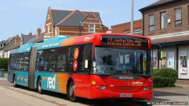 Motorcycles to test-drive Cardiff bus lanes for six months - BBC News