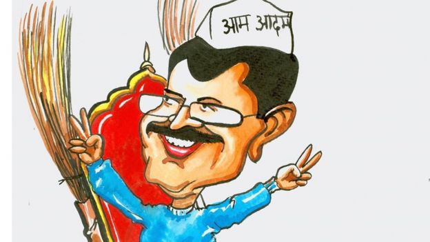 Delhi election: Arvind Kejriwal's party routs Modi's BJP - BBC News