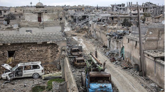 Kobane: Assessing the devastation - BBC News