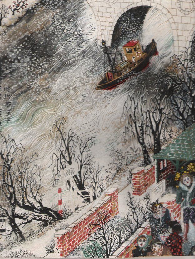 David Cockerton: 1,000 paintings to be catalogued and sold - BBC News