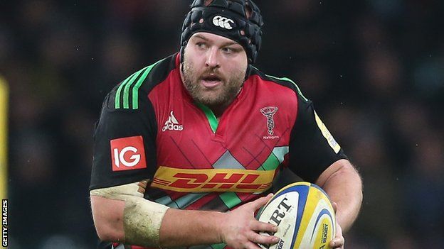 Mark Lambert: Harlequins prop extends contract until 2017 - BBC Sport