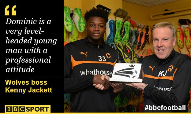 Dominic Iorfa: Wolves defender wins Football League award - BBC Sport