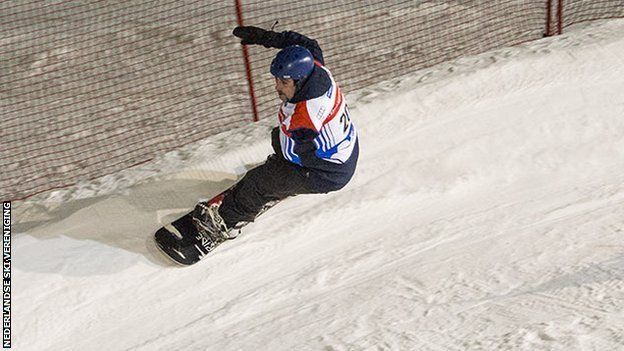 Britain's Ben Moore aims for World para-snowboard success - BBC Sport